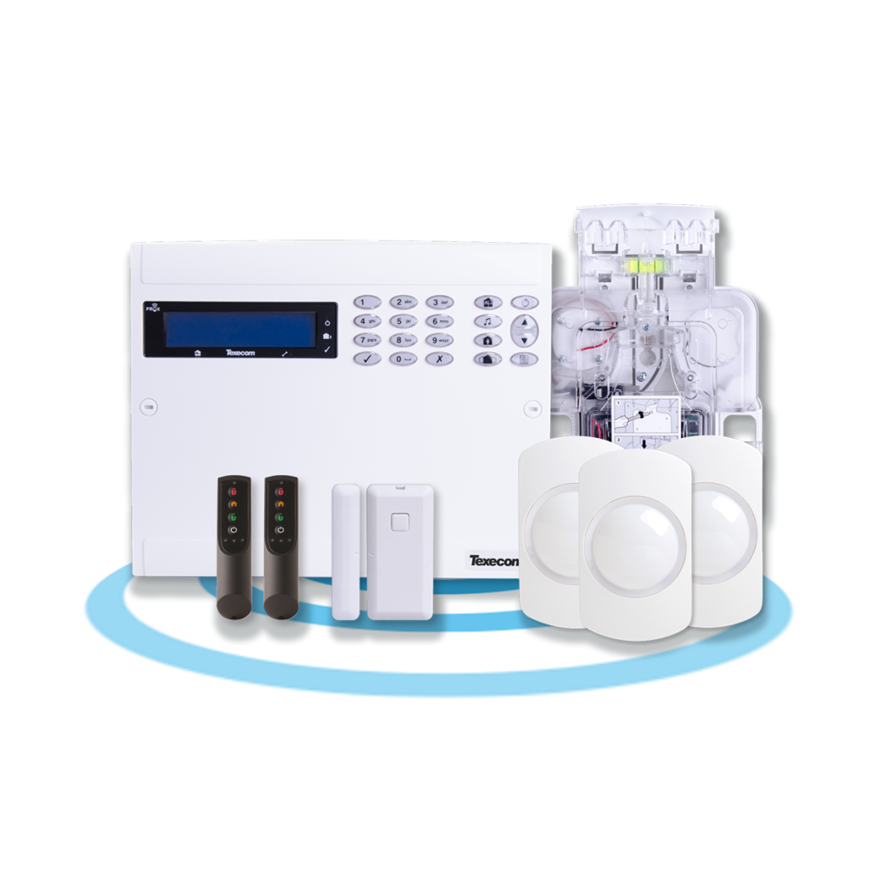 64 Zone Self Contained Wireless Kit with Sounder - Videcon
