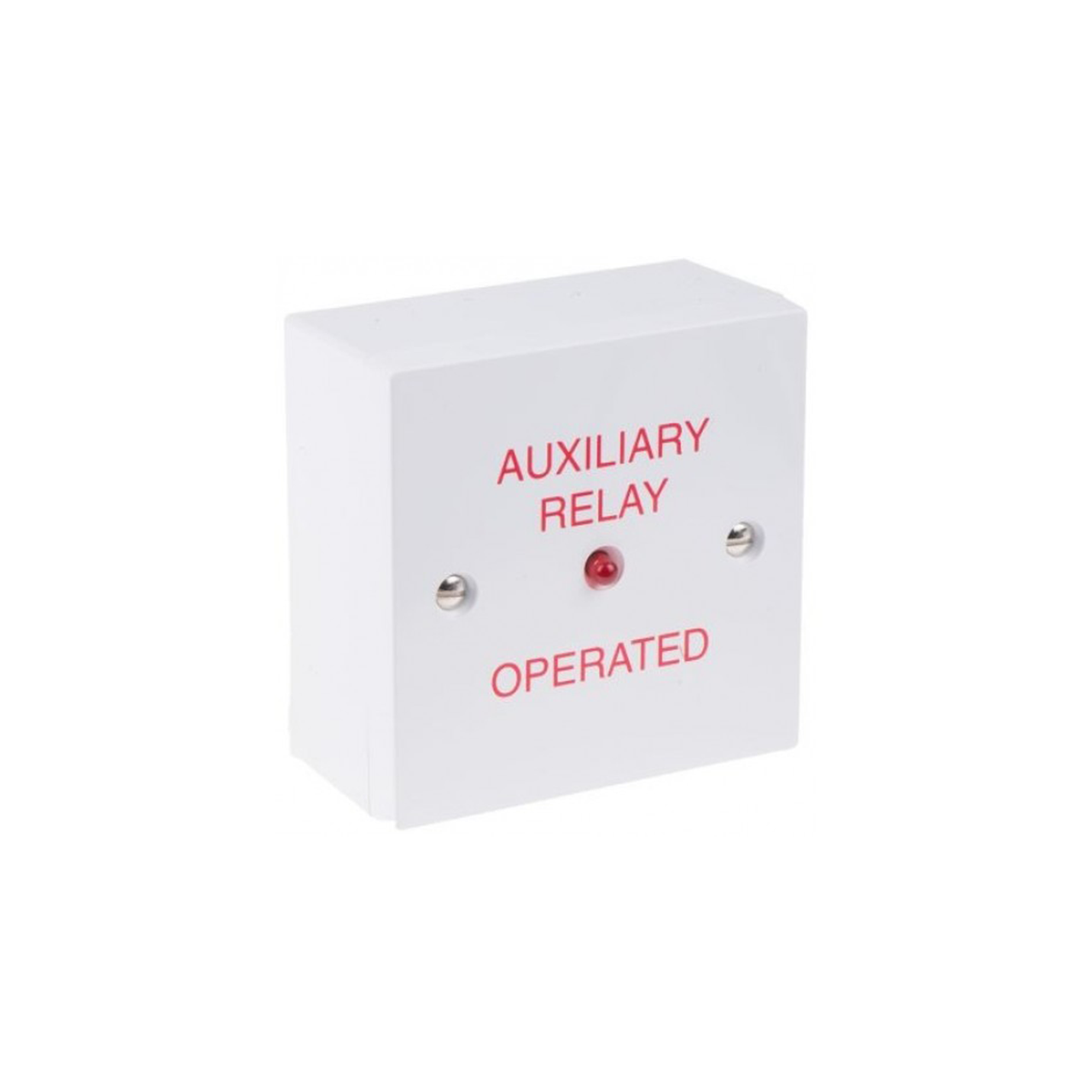 RIU-R24B 24v 'Auxiliary Relay Operated' text - Surface - Videcon