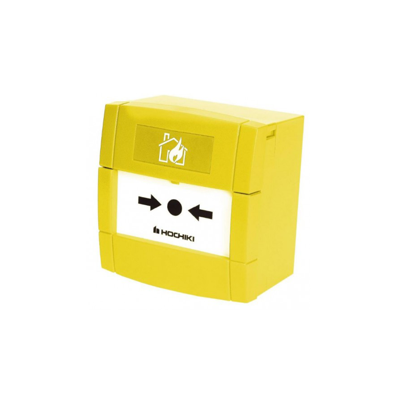 Hochiki Conventional Call Point Yellow Surface - Videcon