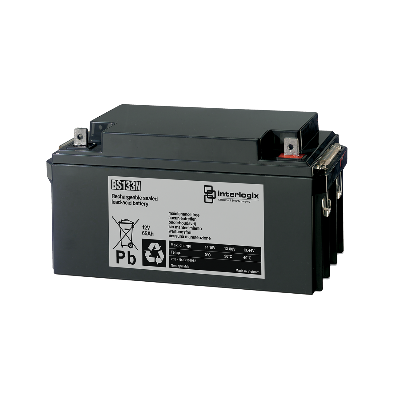 Battery 12V 65 AH Sealed lead acid battery - Videcon