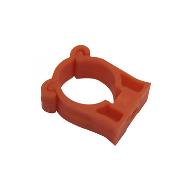 Red 25mm Pipe Clips - Videcon