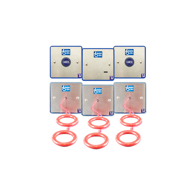 Assist Call Accessible Bedroom Zone Kit (as described in BS8300) - Videcon