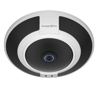 Concept Pro 12MP IP Fixed External FIsheye Camera - Videcon