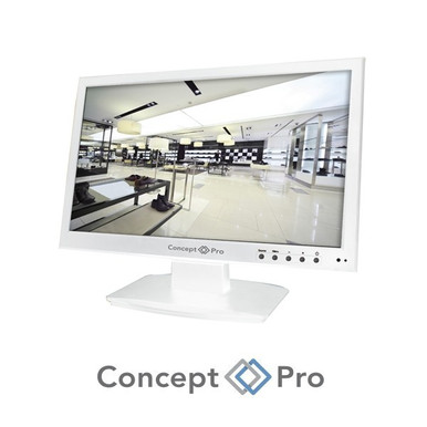 LED 22 inch Concept Pro widescreen high resolution plastic case - White ...