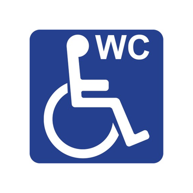 Disabled \\WC\\ Label - Videcon
