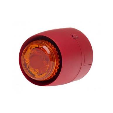 VTB-32E-DB-RB/AL 24v Wall Sounder Beacon 32 tone DB, RB,AF. EN54 - Videcon