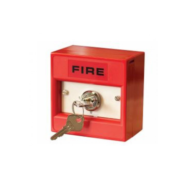 Hochiki Conv. Keyswitch MCP - 2 Pos. Surface Red - Videcon