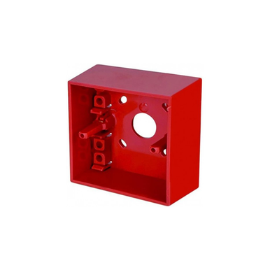 KAC Call Point Back Box - Red - Videcon