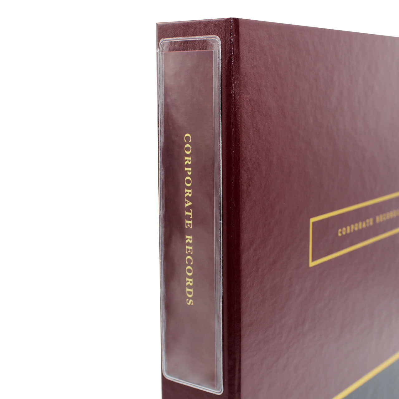 Deluxe Corporate Records 3-Ring Binder, 2" Spine - Bindertek