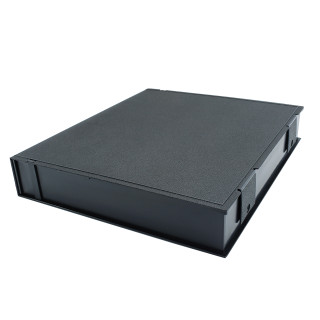 Plastic Archival 3-Ring Binder Box, 2" Spine - Bindertek