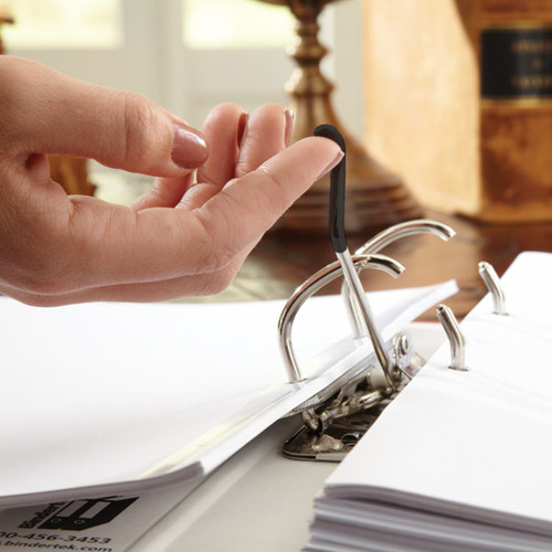 Advantage TopFiles Legal 2-Ring Binder for 8.5" x 14" Top-Punched Paper ...