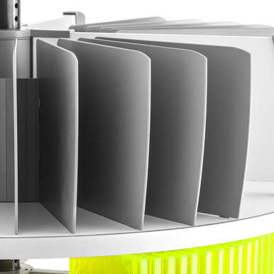 Moll Deluxe Binder & File Carousel Organizer Set - Bindertek