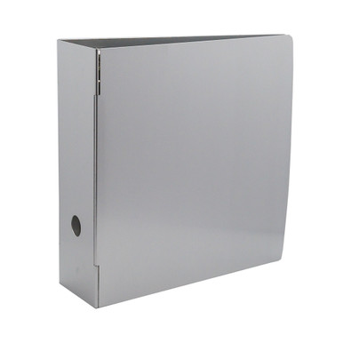 Heavy-Duty Metal 3-Ring Binder, 4" Spine - Bindertek