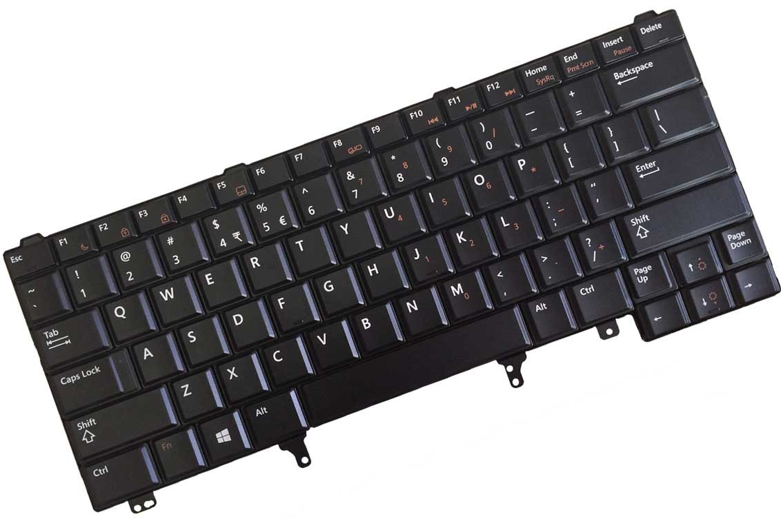 Dell PK130LY2F05 - Black Keyboard US/International Layout For Latitude ...