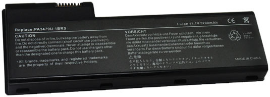Toshiba PABAS079 - 10.8V 9-Cell Lithium-Ion Battery for Satellite P100 ...