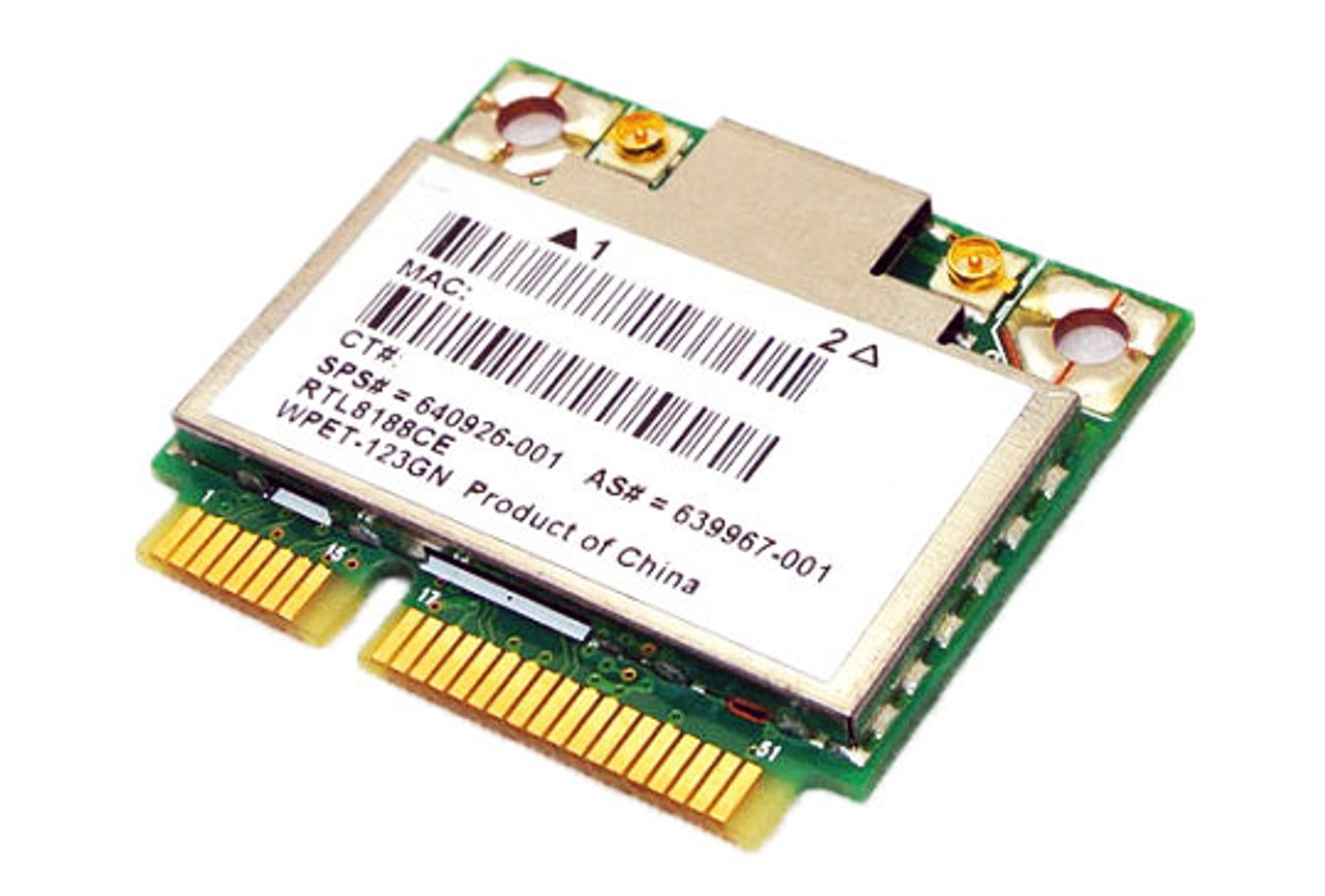 Pw934 Wifi Wireless N Half Height Pci E Mini Card Cpu Medics