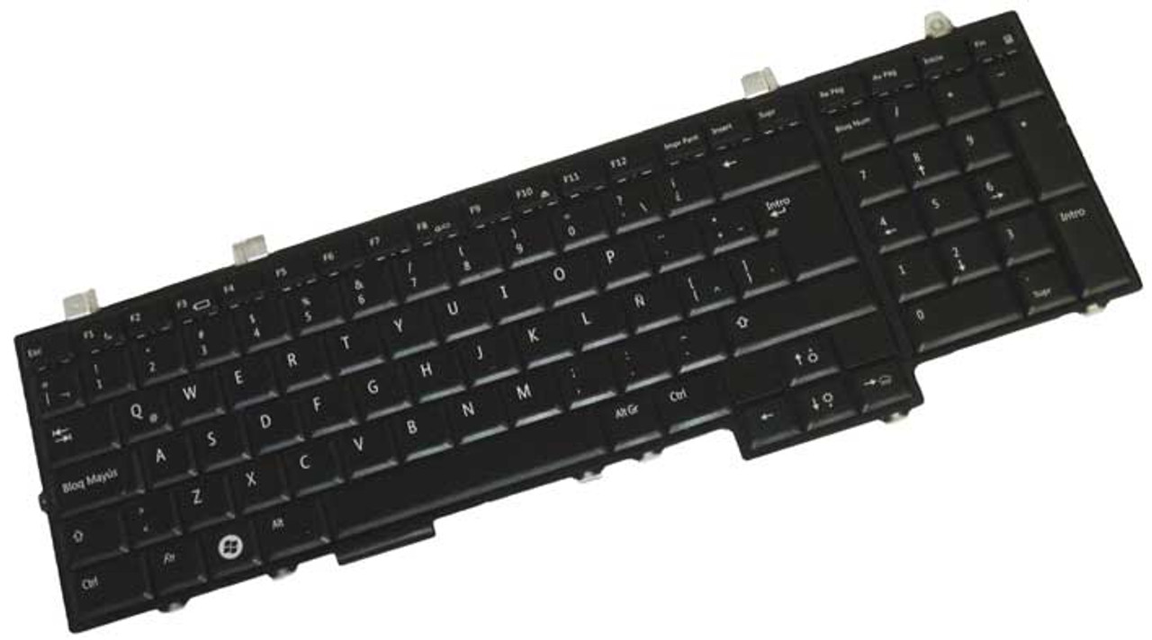 NSK-DD11E - Black Spanish Latin Keyboard with Backlit for Studio 1735 1736 1737 - CPU Medics