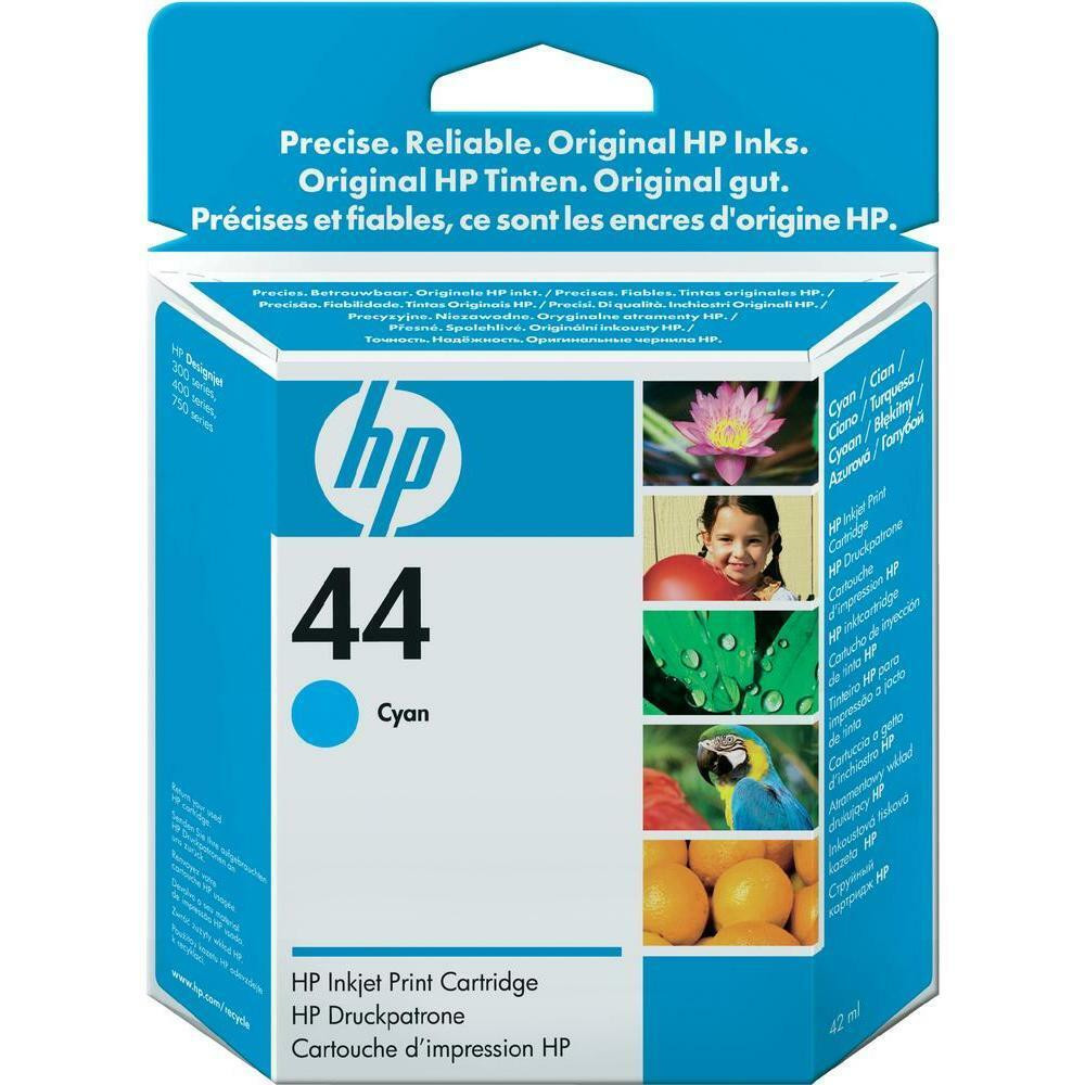 HP 51644C - HP 44 Cyan InkJet Print Cartridge (42 ml) 44 - CPU Medics