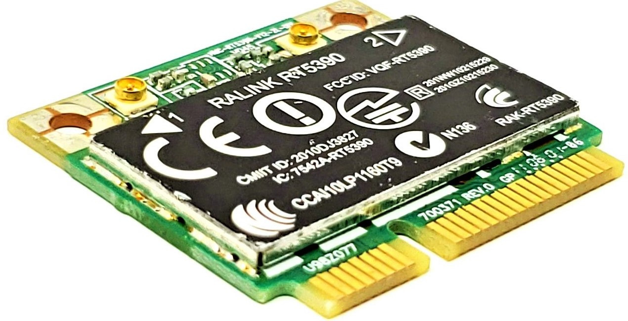 HP 630703-001 - Ralink RT5390 Ripple3 WiFi PCI-E Half-Height Wireless ...