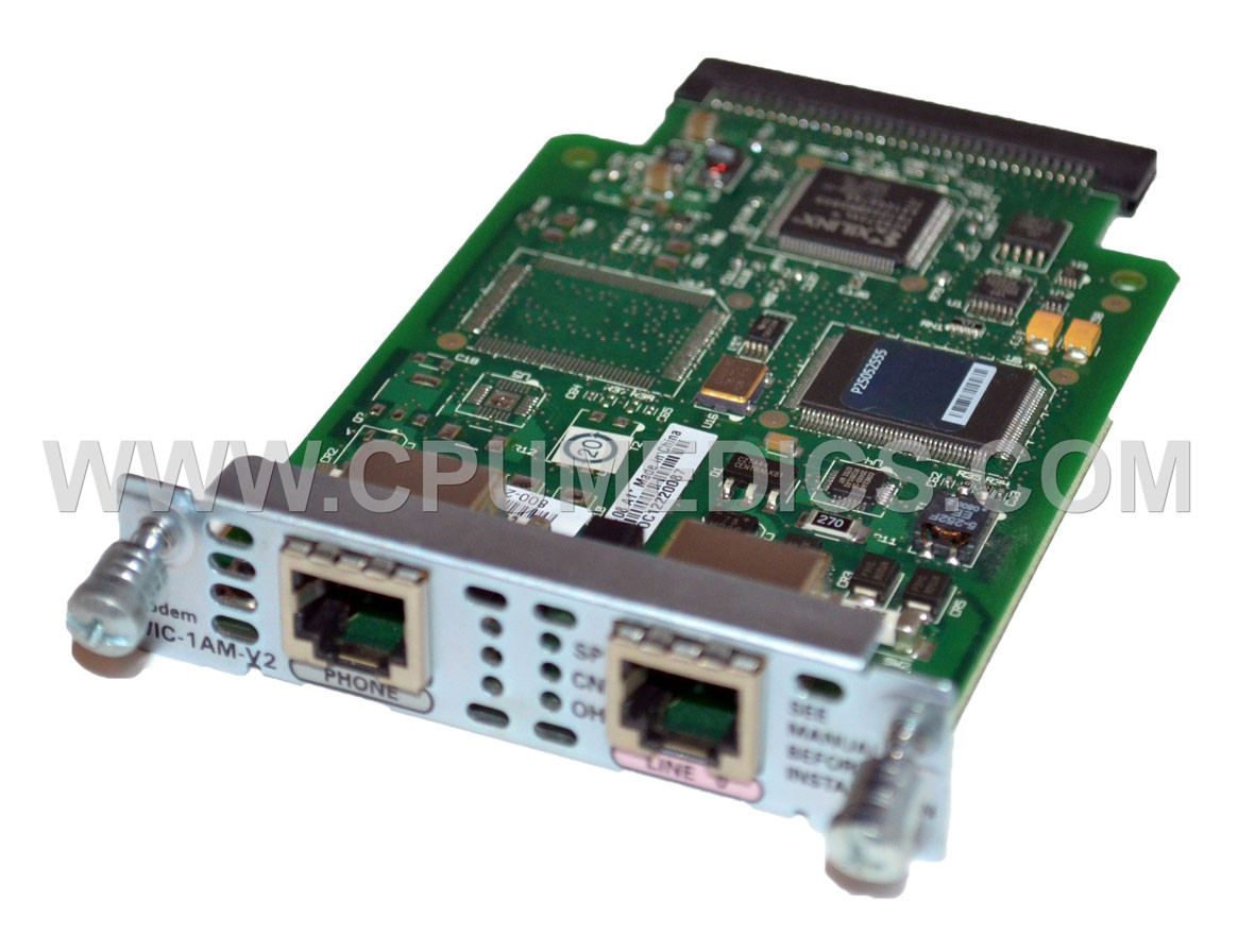 Cisco WIC-1AM-V2 - Analog Modem WAN Interface Card