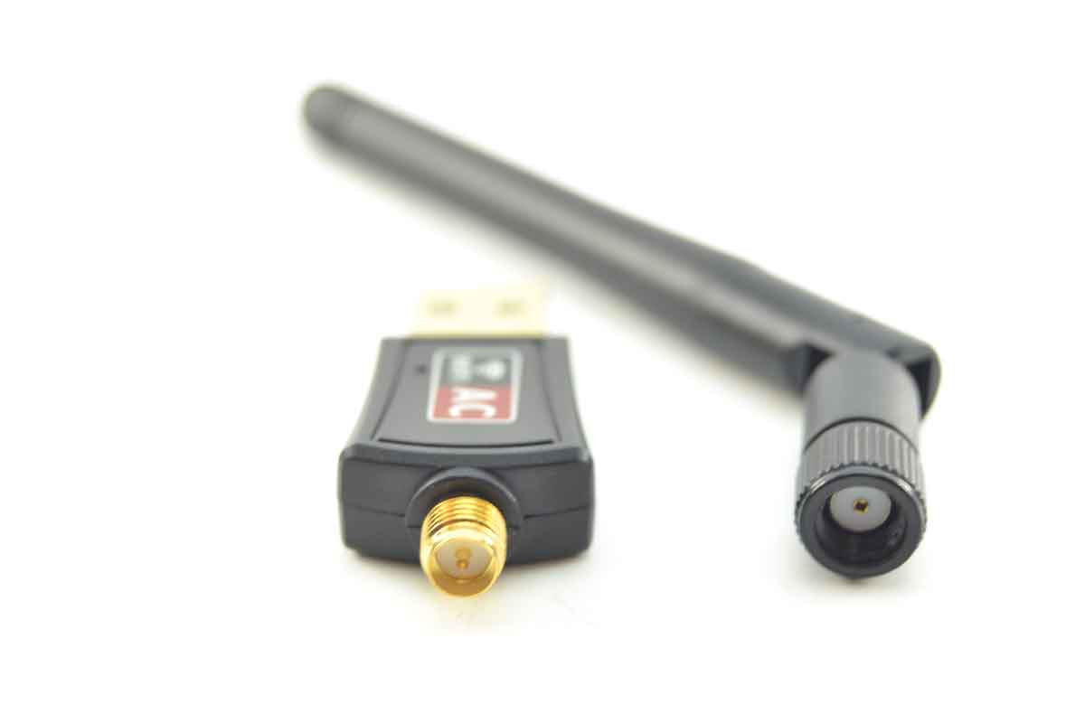 Realtek 600Mbps Dual Band 2.4/5Ghz USB WiFi Wireless Network Adapter w ...