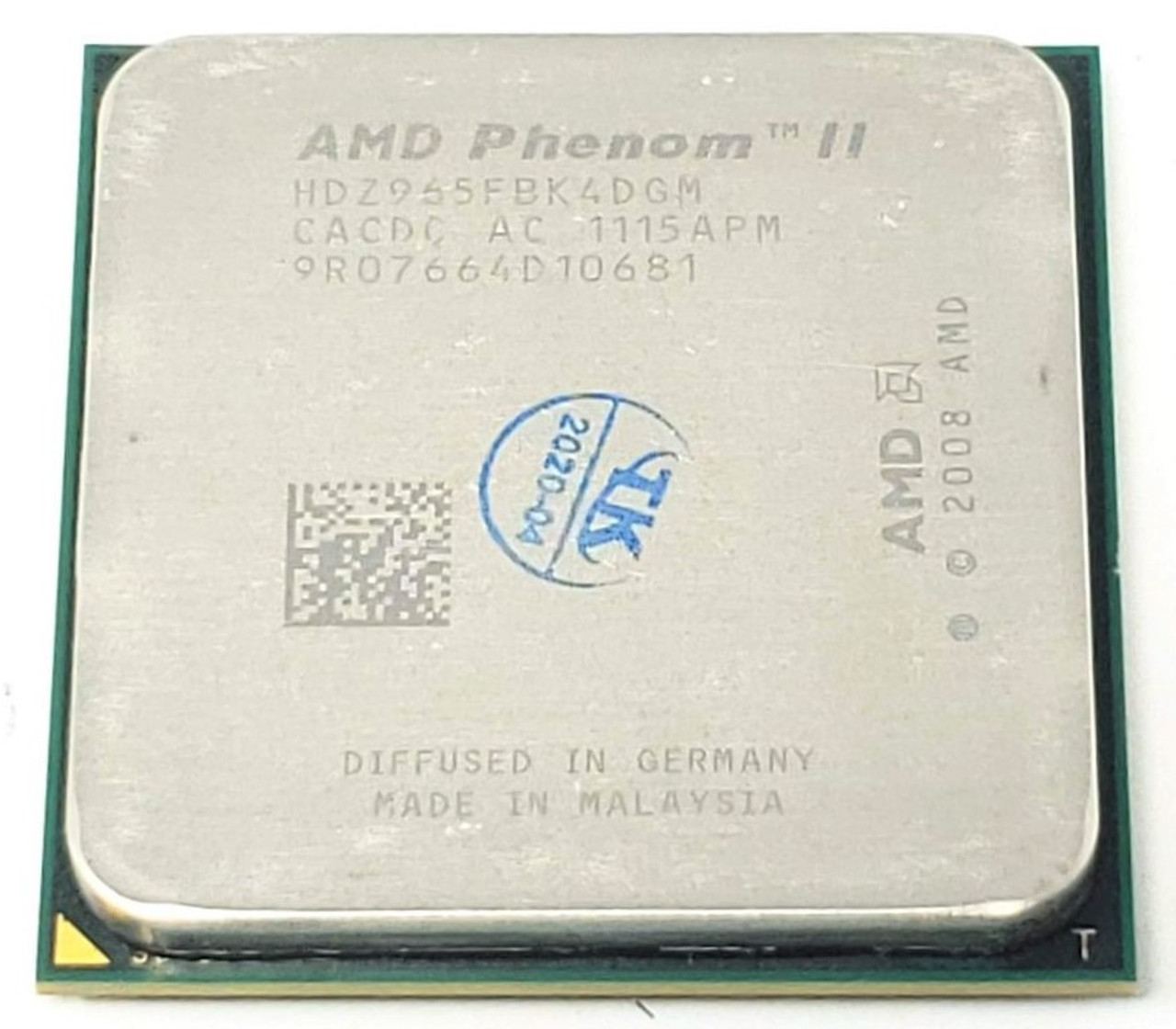 AMD HDZ965FBK4DGM - 3.4 GHz 6 MB AM3 Phenom II X4 965 Black Edition2 ...