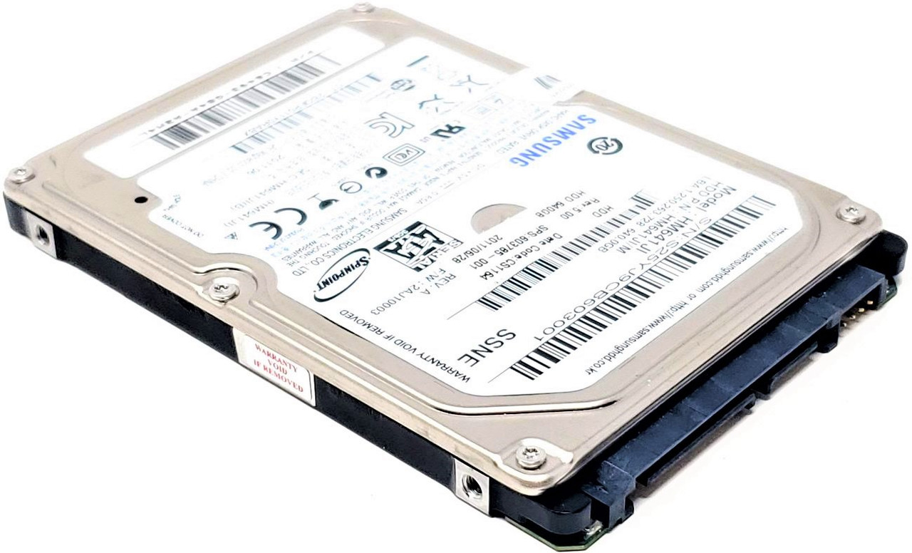 Samsung HM641JI - 640GB 5.4K RPM SATA 2.5" Hard Drive - CPU Medics