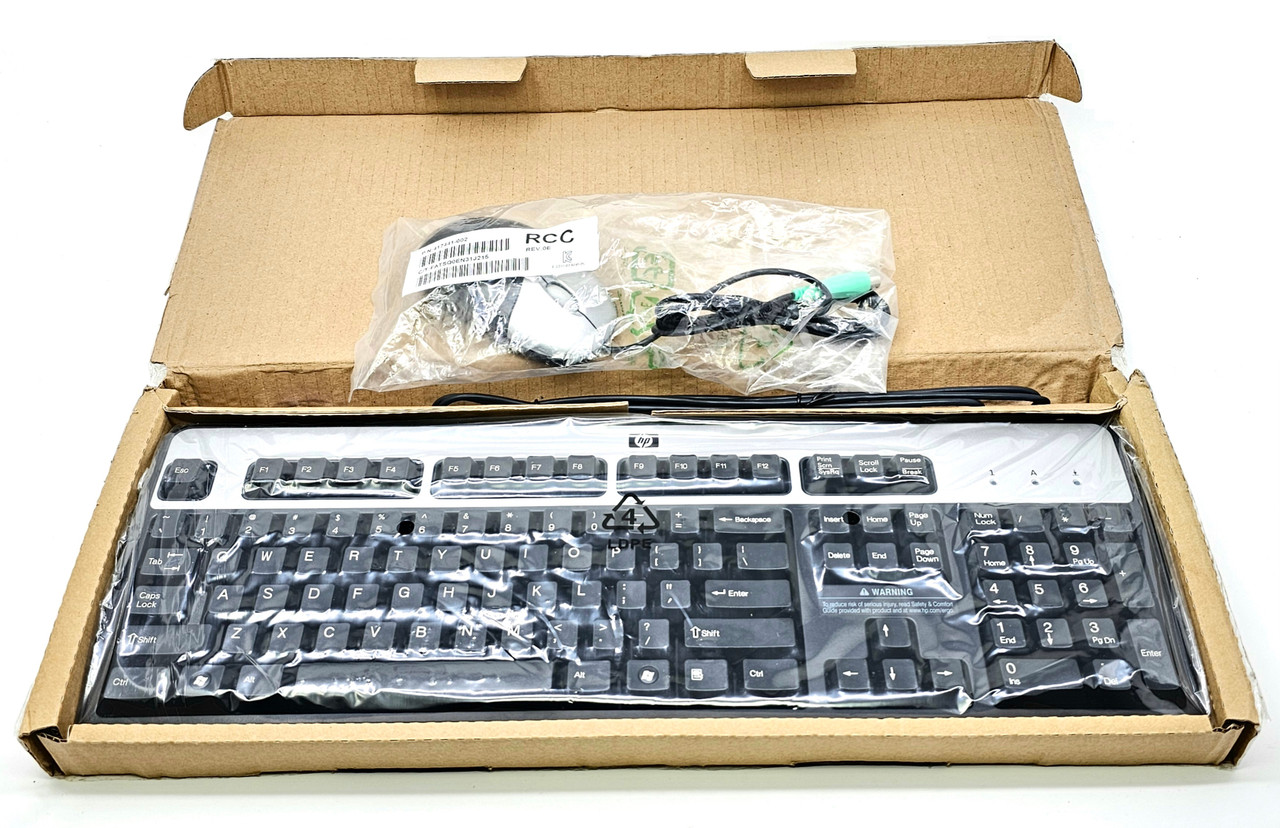 HP KF886AT - Genuine HP Pro PS/2 Keyboard and Mouse Kit - SK-2880 KB ...