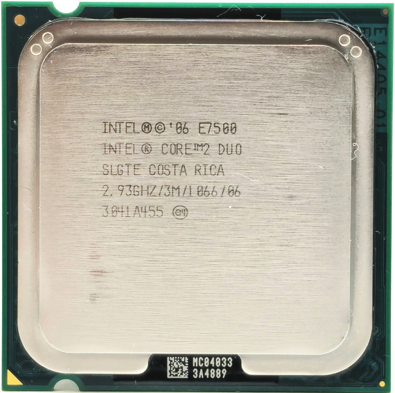 Intel BX80571E7500 - 2.93Ghz 1066Mhz 3MB LGA775 Intel Core 2 Duo E7500 ...