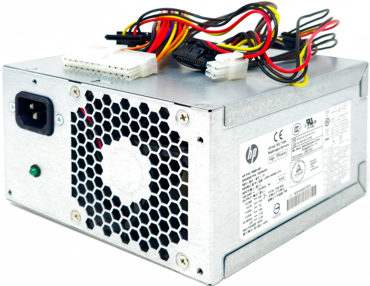HP DPS-180AB-16 B - 180W power supply unit (PSU) - ATX form factor ...