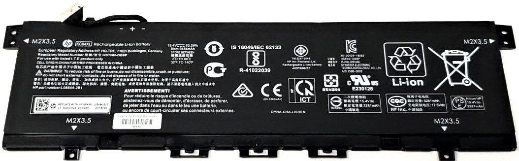 HP L08496-855 - Assembly-battery 4C 53Wh 3.54Ah LI KC