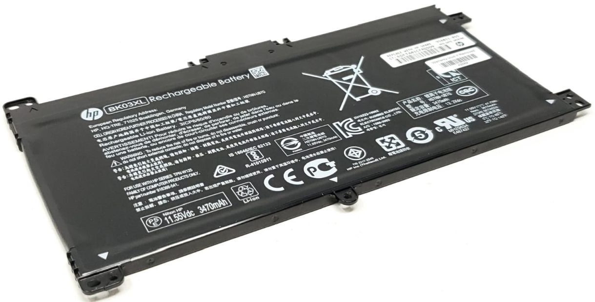 HP BK03XL - Battery 3-Cell 41Whr 3.6Ah LI BK03041XL-PR for HP Pavilion ...