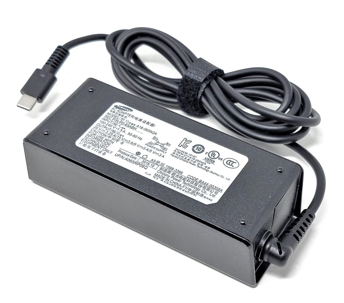 Samsung BA44-00355A - 65W USB-C AC Adapter Charger for Samsung ...
