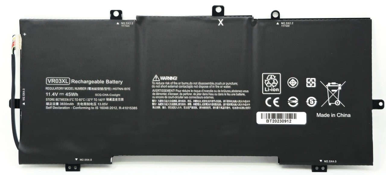 TPN-C120 - 3-Cell VR03XL Battery for HP Envy 13-D046TU 13-D051TU 13 ...