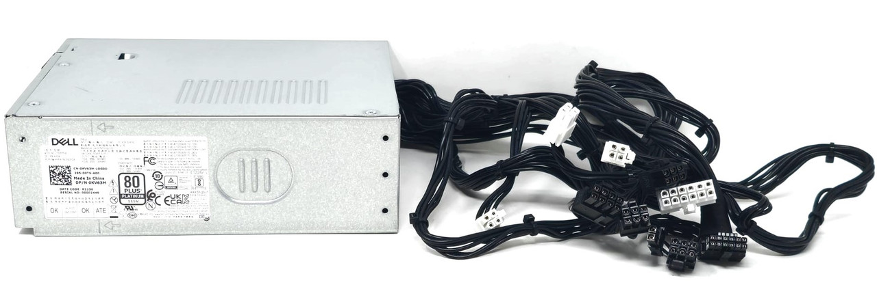 KV63M - 1350W Power Supply for Alienware R15 R14 R13 XPS 8950 Precision ...