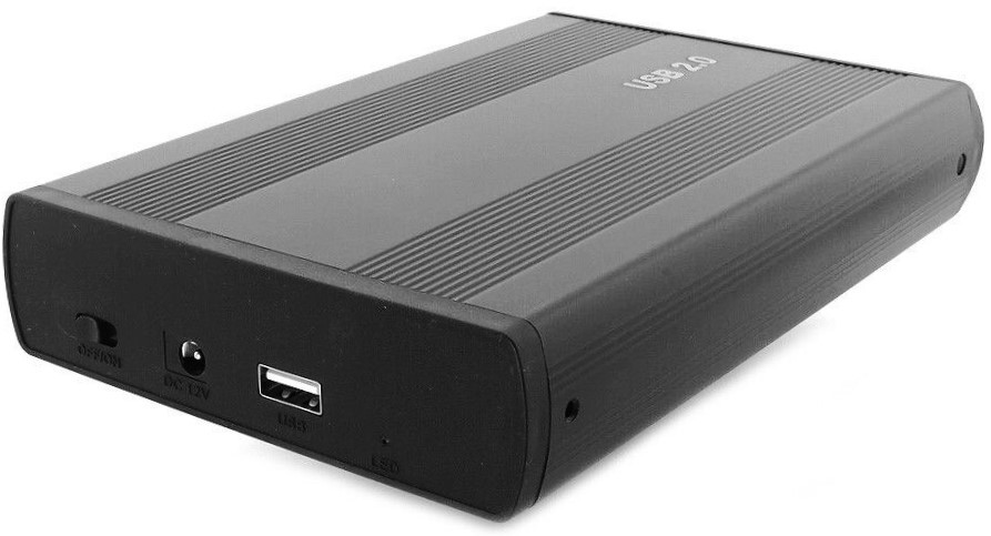 3.5" Desktop USB 2.0 IDE PATA EIDE Hard Drive External Enclosure - CPU ...