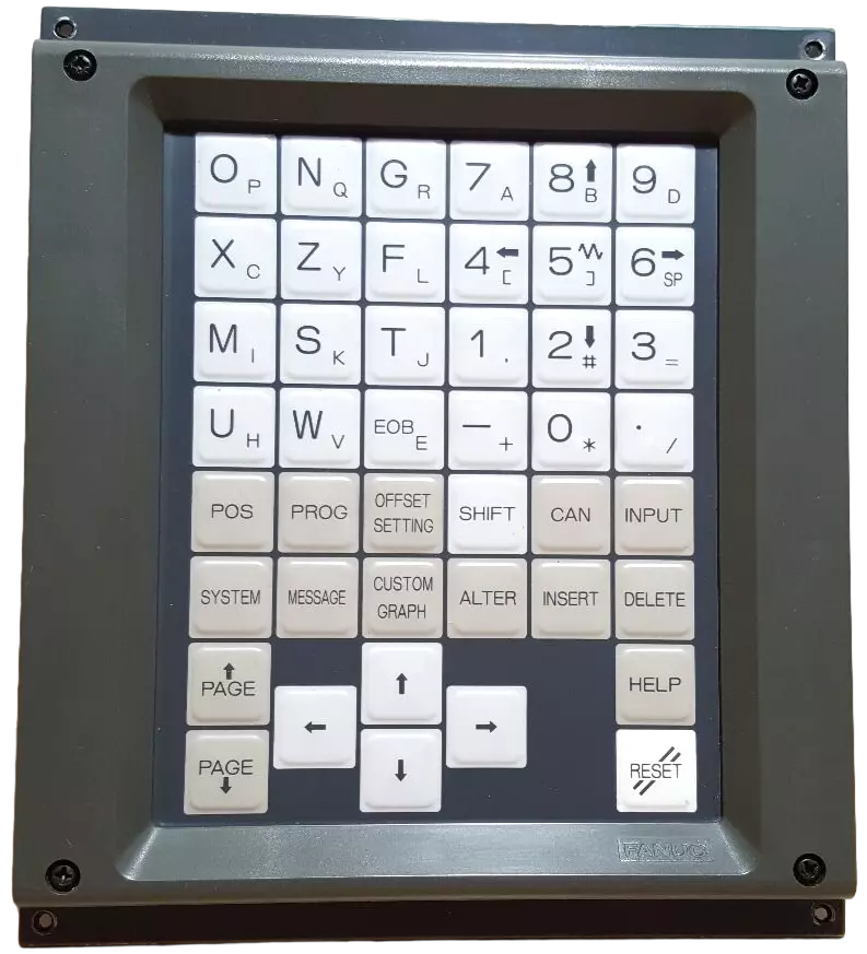 A02B-0210-C120 - Keyboard for CNC Machine Fanuc N860-3755-T001 - CPU Medics