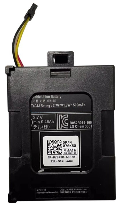 70K80 - Battery for PERC RAID H710 H710P H730 H810 H830 - CPU Medics