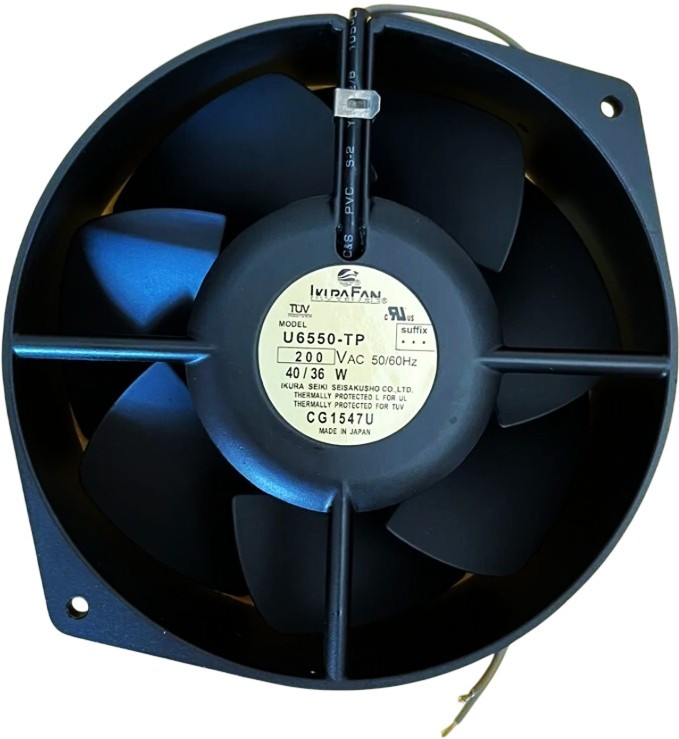 U6550-TP - 160x160x50mm 16050 200V AC 50/60Hz 40/36W 2-Lead Wires ...