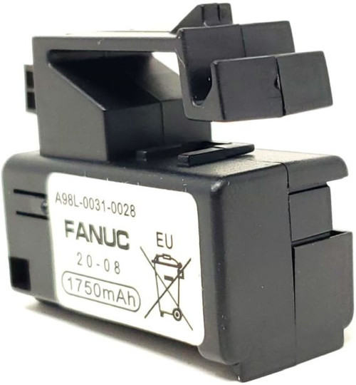 A02B-0323-K102 - 3V Single Cell 4-Pin Connector Battery for Fanuc A98L-0031-0028 - CPU Medics