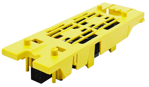 Fanuc A02B-0265-C101 - 40x40x20mm Dual Fan Unit with Yellow Bracket ...
