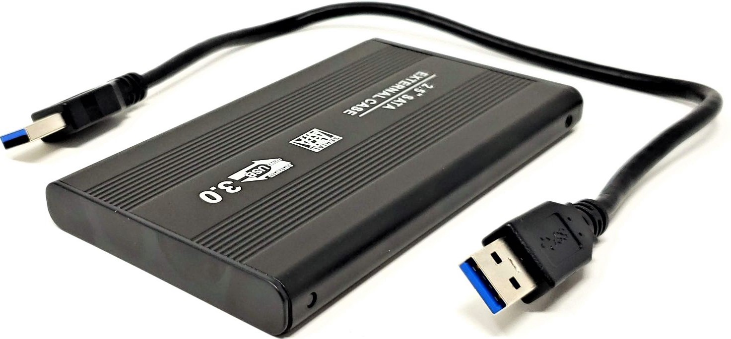 500GB USB 3.0 SuperSpeed Plug & Play Mini Slim Portable External Hard ...