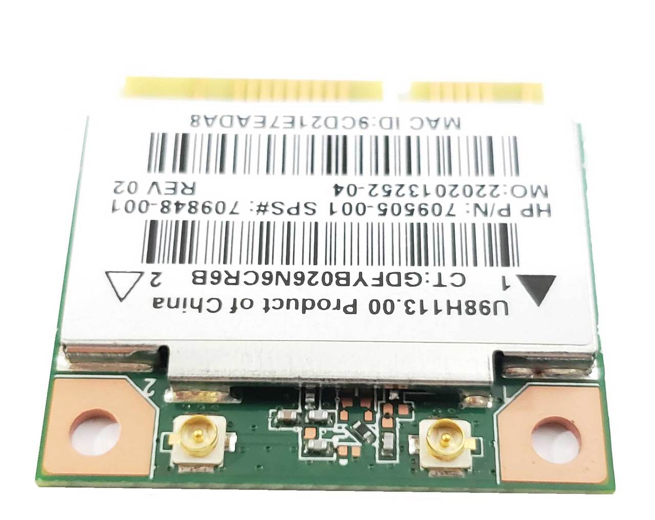 HP RTL8188EE - WiFi Wireless N PCI-E Half-Height Card - CPU Medics