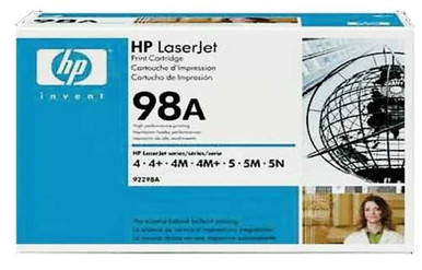 HP 92298A - Black 6800 Yield # 98A Toner Cartridge - CPU Medics