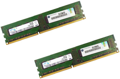 Servers - ECC Memory: HP D5G49AV - 4GB (2x2GB) PC3-12800E 16000Mhz 1.5V 240-Pin Unbuffered ECC ...