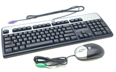 HP KF886AT - Genuine HP Pro PS/2 Keyboard and Mouse Kit - SK-2880 KB ...