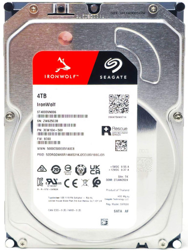 Seagate 3CW104-500 - 4TB 5.4K RPM 256MB Cache 6Gb/s SATA 3.5" Hard ...