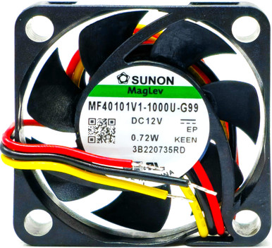 MF40101V1-1000U-G99 - 40x40x10mm 4010 DC12V 0.06A 0.72W 3-Lead Wires ...