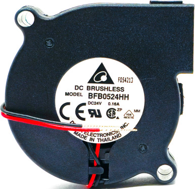 Delta BFB0524HH - 51x51x15mm 5115 DC24V 0.16A 3.84W 2-Lead Wires Ball ...