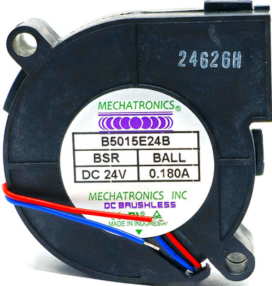 B5015E24B-BSR - 51x51x15mm 5115 DC24V 0.18A 4.32W 2-Lead Wires Ball ...